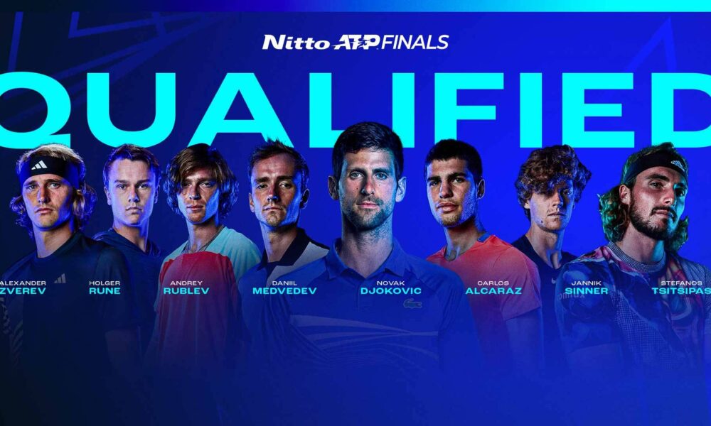 Así quedaron los grupos del ATP Finals 2023 - Pio Deportes