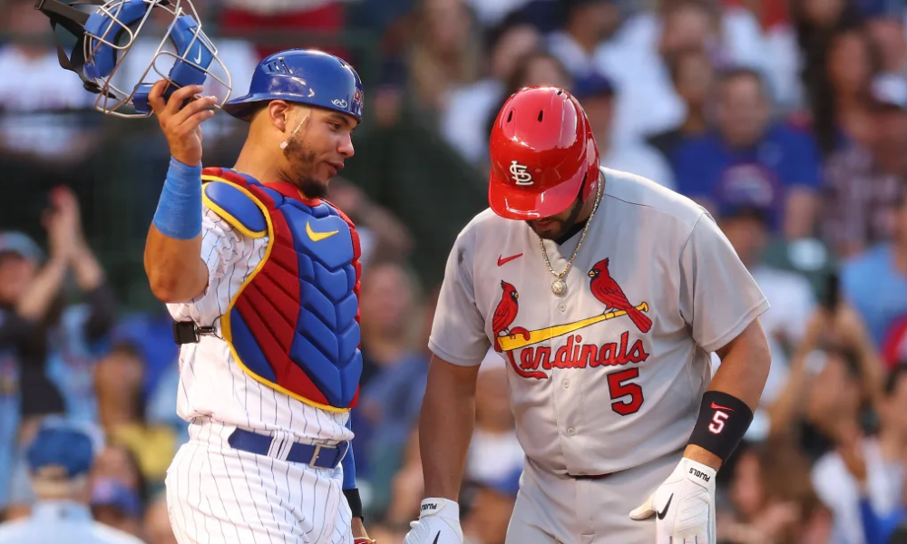 Wilson Contreras se reunió con los Cardenales de San Luis - Pio Deportes